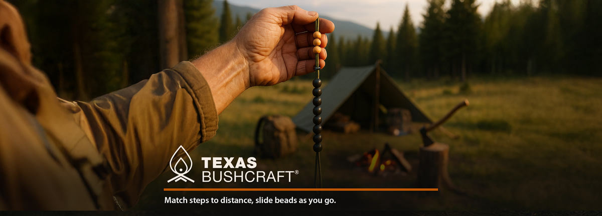 Simple Bushcraft Navigation with Pace Beads for beginners – Texas Bushcraft