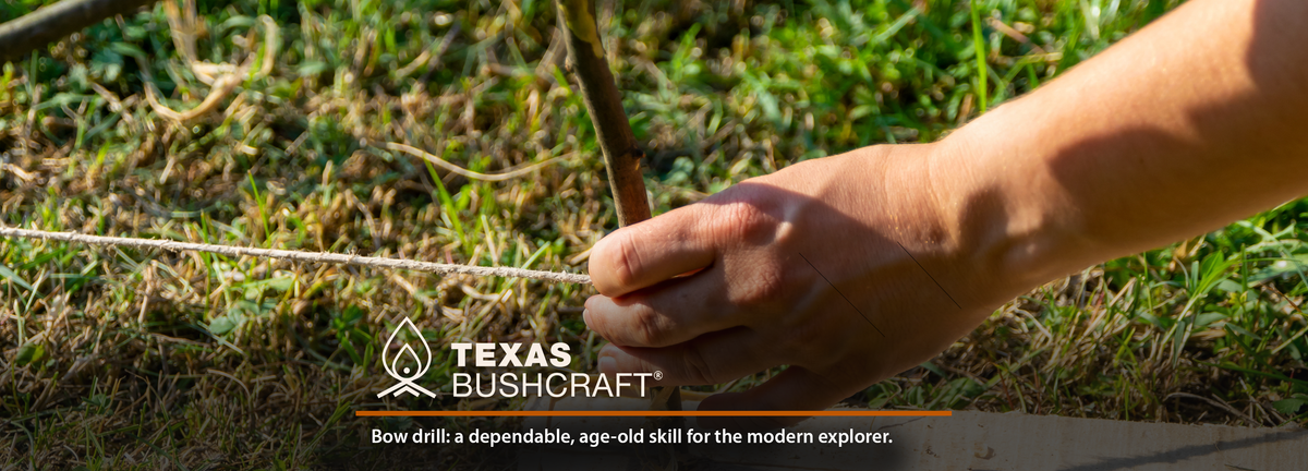 The Bow Drill: A Reliable Primitive Fire-Starting Method – Texas Bushcraft
