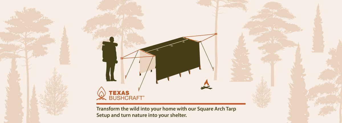 Bushcraft Shelter Mastery: Perfecting Your Square Arch Tarp Setup ...